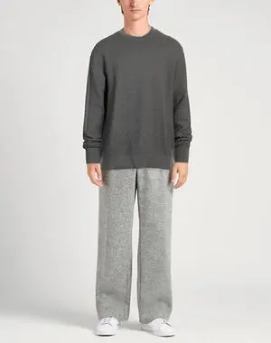 Armani Exchange Cotton Crewneck Sweater - Grey