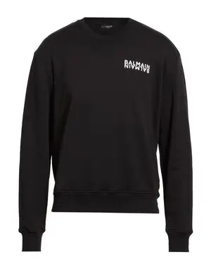 Balmain Sweatshirt With Logo - Black