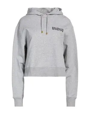 Balmain Sweatshirt In Light Cotton - Grey