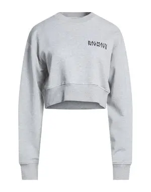 Balmain Cotton Sweatshirt - Grey