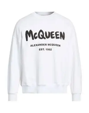 Alexander McQueen Cotton Sweatshirt - White