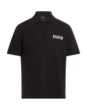 Balmain Color Blocked Polos For Men