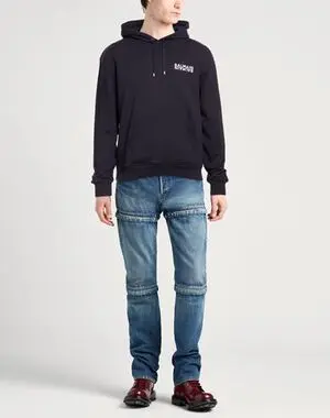 Balmain Cotton Military Sweatshirt - Navy