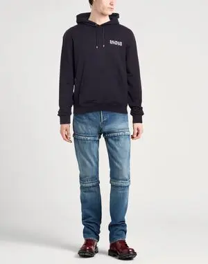 Balmain Cotton Military Sweatshirt - Navy