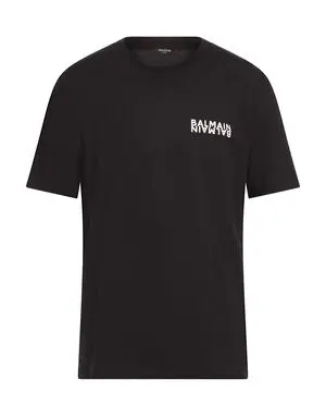 Balmain T-shirt Size Cotton - Black