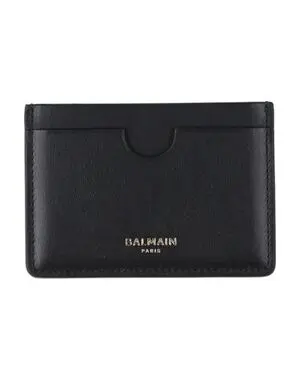 Balmain Cardholder Calfskin - Black