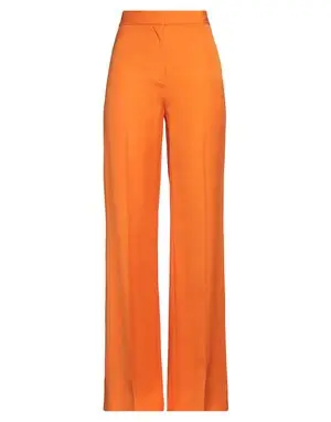 Stella McCartney Flared Shantung Pants - Orange