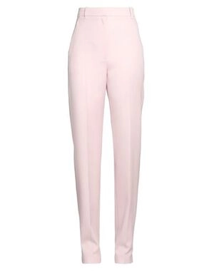 Alexander McQueen Wool Tapered Pants - Pink