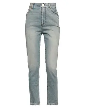 Balmain Faded Denim Skinny Jeans