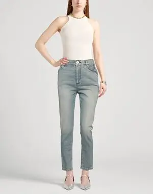 Balmain Faded Denim Skinny Jeans