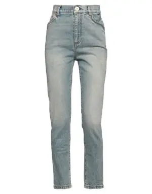 Balmain Faded Denim Skinny Jeans