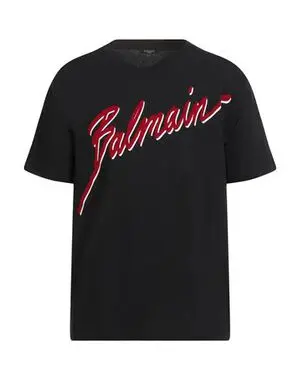 Balmain T-shirt Size Cotton - Black