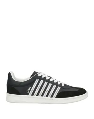 Dsquared2 Low-top Calfskin Sneakers - Black