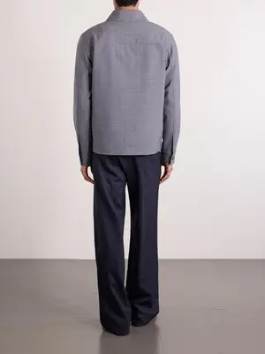 Nn07 Alban 10037 Zipped Jacket - Gray