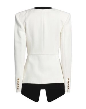 Balmain Single-breasted Viscose Blazer