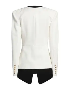 Balmain Single-breasted Viscose Blazer