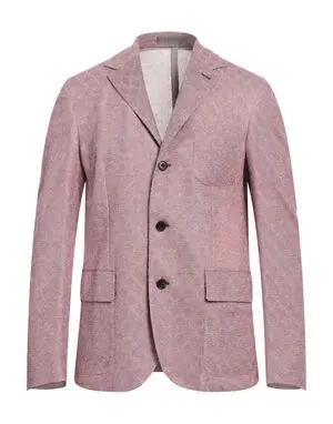 Corneliani Blazer Size Cotton, Linen - Pink