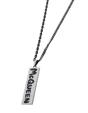 Alexander McQueen Brass Choker With Pendant
