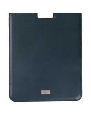 Corneliani Man Covers & Cases Midnight Blue Size - Leather Blue