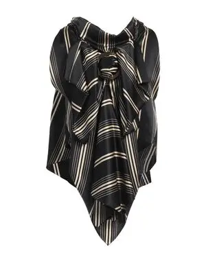 Balmain Striped Embellished Top