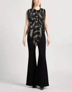 Balmain Striped Embellished Top