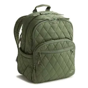 VERA BRADLEY Large Bancroft Quilted Backpack - Green
