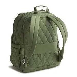 VERA BRADLEY Large Bancroft Quilted Backpack - Green