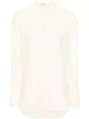 THE ROW Silk Buttoned Shirt