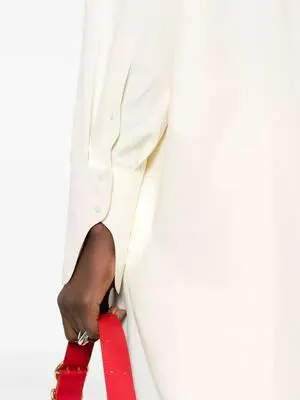 THE ROW Silk Buttoned Shirt
