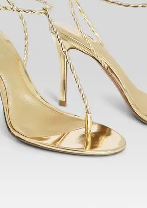 Retrofete Cleo Sandal - Light Gold
