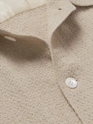 FRAME Cotton-blend Shirt - Neutrals