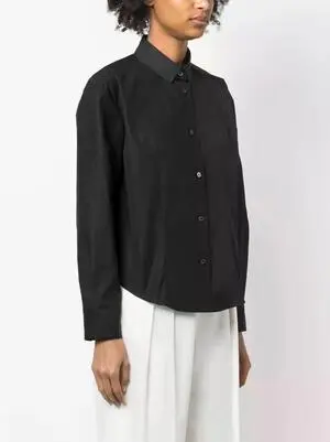 THE ROW Long-sleeve Cotton Shirt