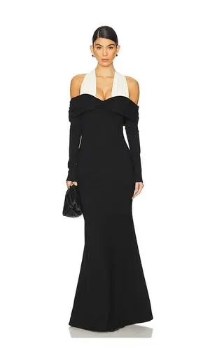 Camila Coelho Halterneck Evening Dresses