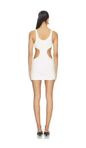 SKIMS Cotton Jersey Cut-out Mini Dress