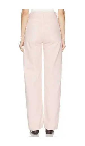 AGOLDE Ren High Rise Wide Leg Jeans - Foundation