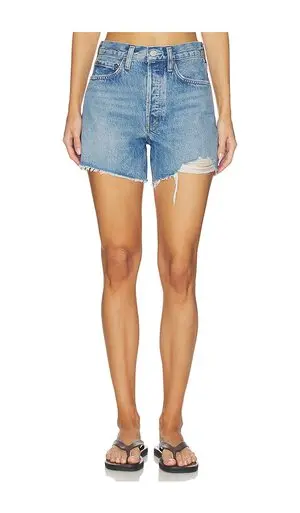 Agolde Light Wash Shorts For Women