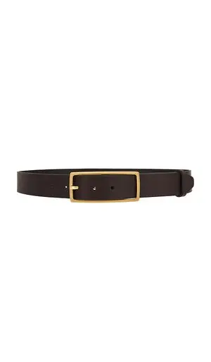 Rag & Bone Rebound Texture Belt Dark Espresso