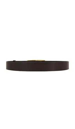 Rag & Bone Rebound Texture Belt - Dark Espresso