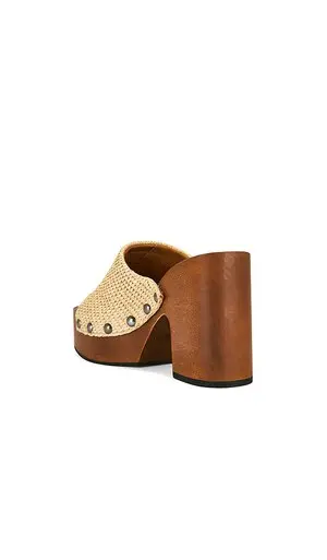 SIMONMILLER Sol Wood Platform Sandals