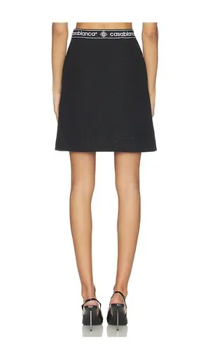 Casablanca Sequined Tweed Skirt