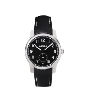 Aera 39mm Stainless Steel Automatic Field Watch - Black
