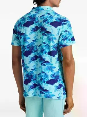 Vilebrequin Coral Reef Terry Polo Shirt