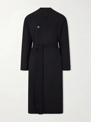 Fear Of God Lapelless Wool-blend Coat