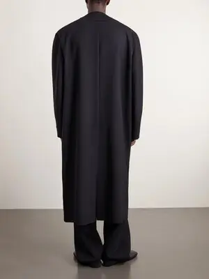 Fear Of God Lapelless Wool-blend Coat