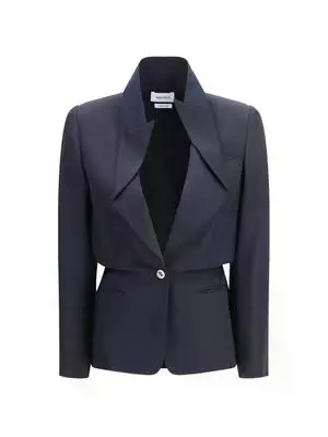 Alexander Mcqueen Collared Blazers For Women