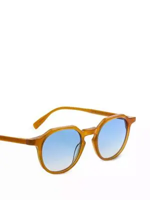 GIGI STUDIOS Nora Geometric Sunglasses - Brown