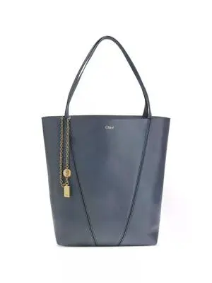 Chloé Spin Leather Tote Bag