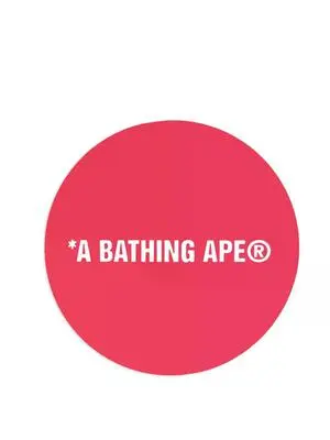 A BATHING APE Abc Camo Rubber Coaster