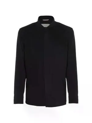 Canali Button-detail Shirt Jacket