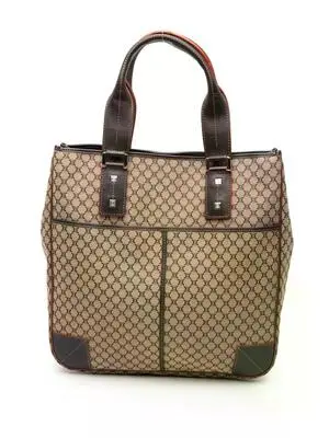 Celine 2016 Macadam Canvas Tote Bag
